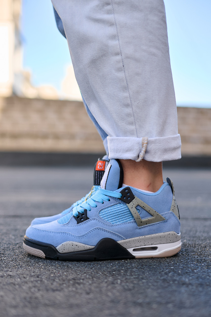 Nike Air Jordan Retro 4SE University Blue Tech Grey Blue Black 36 (ID ...