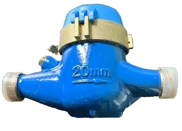 Счетчик холодной воды мокроход в колодец крыльчатый GROSS 3/4"(20) MNK ...