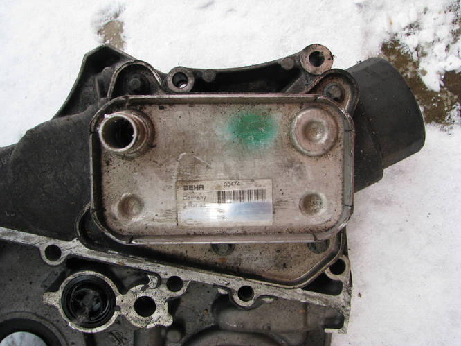 Б/в радіатор мастила Mercedes C-Class W202 2.2CDi 16V OM611.960 1998 ...