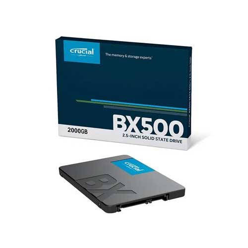 CRUCIAL BX500 2TB 2.5" SATA (CT2000BX500SSD1) SSD накопичувач НОВИЙ ...