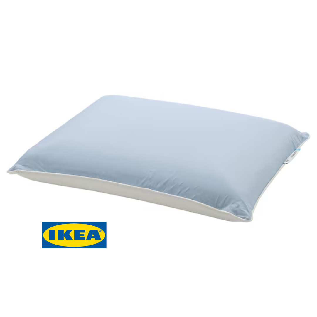 Подушка эргономичная IKEA KVARNVEN (ИКЕА КВАРНВЭН). 705.073.50. Голубая ...
