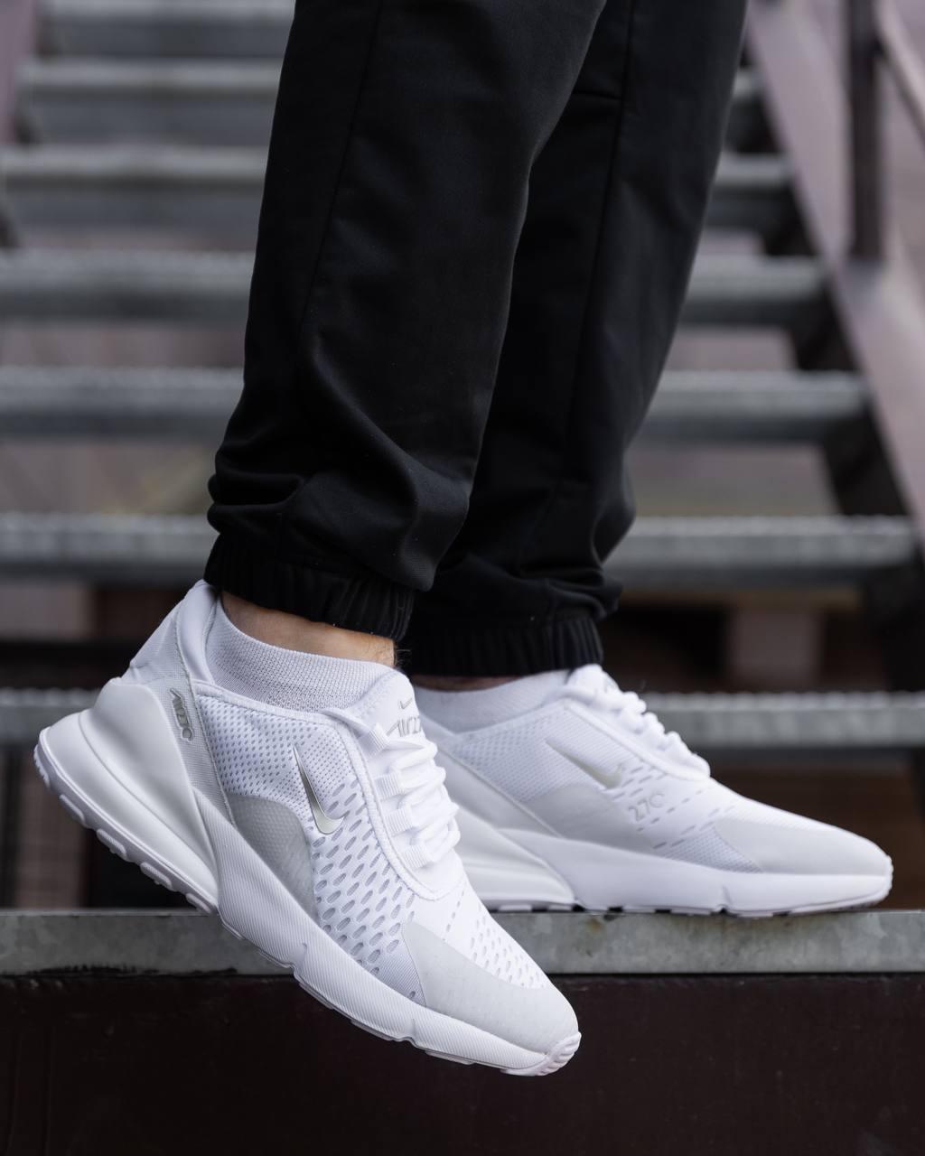 Мужские кроссовки Nike Air Max 270 White Спортивные кроссовки Найк эир ...