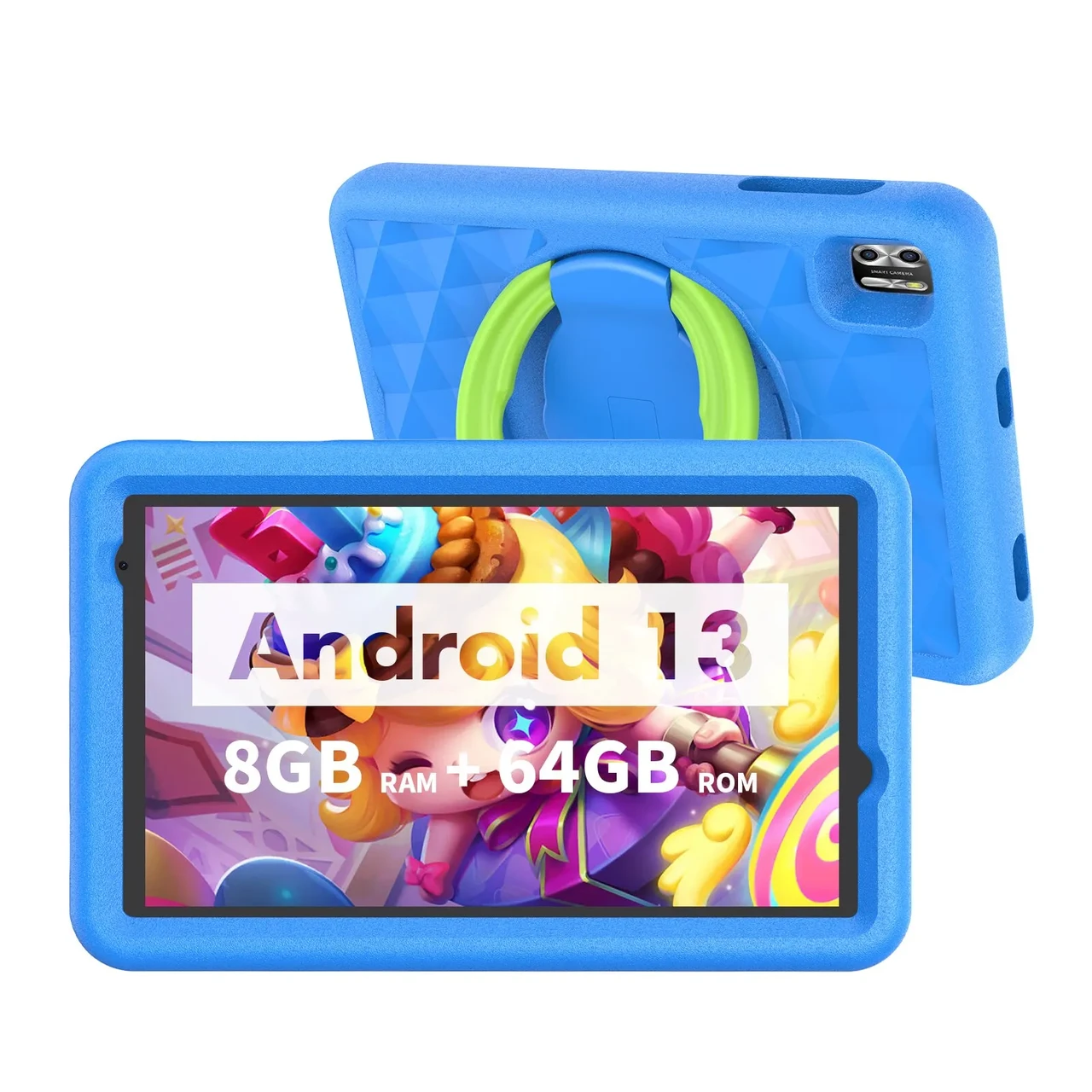 Планшет Vasoun Tab L8 Kids Android 13 8/64Gb Wi-Fi/Bluetooth (Blue ...