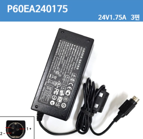 Блок живлення для термопринтера 3Pin 24V 1.75a P60EA240175 - купити за ...