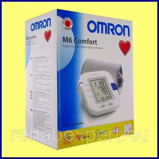 Автоматичний тонометр Omron M6 Comfort: продаж, ціна у Києві. Домашні ...
