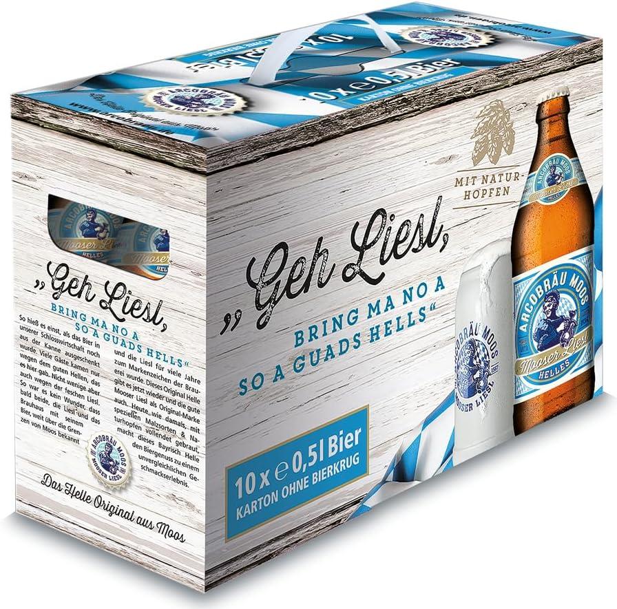 Пивной подарочный набор Mooser Liesl 10 x 0,5л (ID#2247322082), цена ...