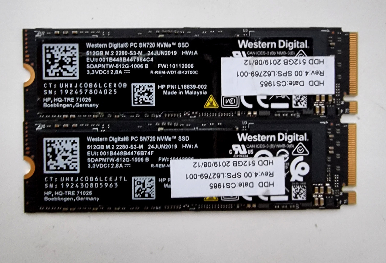 Скоростной SSD диск M.2 NVME 512GB WD Western Digital Black SN720 3D ...