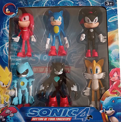 Sonic герои фигурки | купити недорого на Prom | Україна