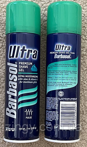Гель для бритья от Barbasol. Алоэ и Витамином Е 198г оригинал из США ...
