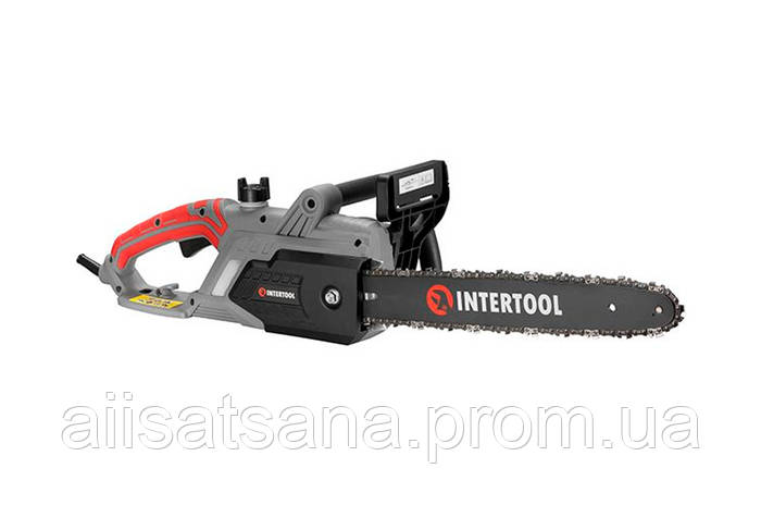 Пила цепная электрическая Intertool 2400Вт x 16" двигатель боковой (DT-2201), цена: 3363 ...