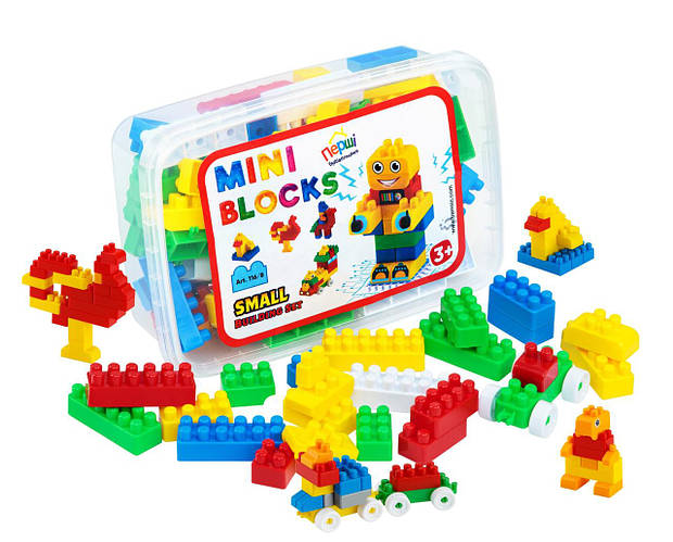 Конструктор Mini Blocks №8 85 деталей, Бамсик, 116/8 (ID#2250415239 ...