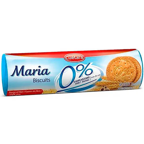 Печиво Cuetara Maria Biscuits Zero sugar 200г 12шт/ящ, Іспанія, цена ...