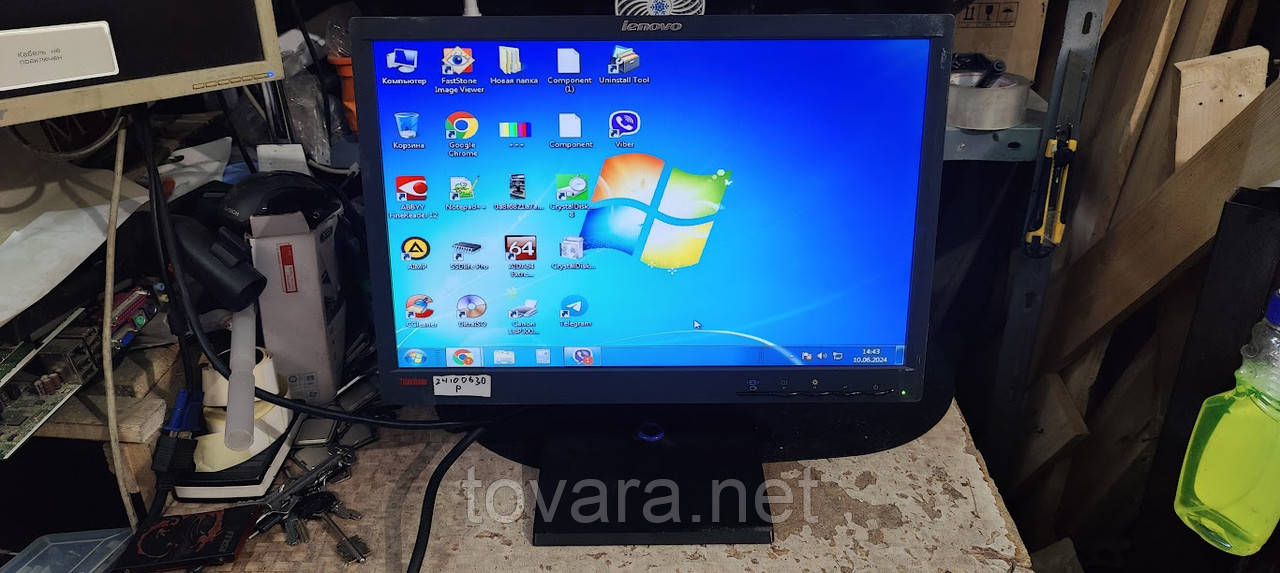 Широкоформатный LED монитор с DVI и DP 19 дюймов Lenovo ThinkVision ...