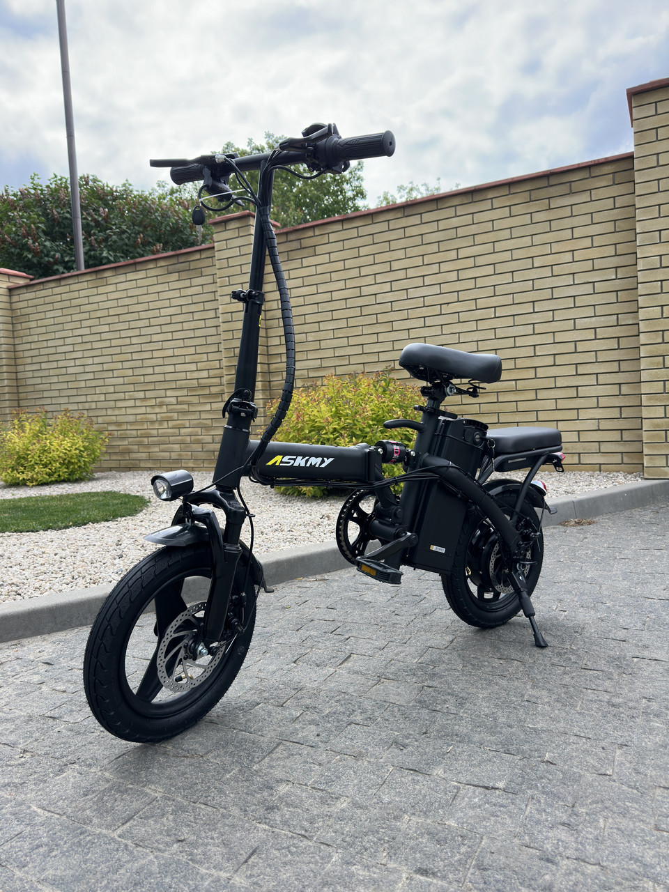 Электровелосипед ASKMY U15 Pro New 2024 (48V, 500W, 18Ah) складной с ...