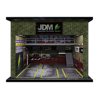 Диорама G-Fans JDM Garage Гараж з Підсвіткою 1:64 (ID#2113461824), цена ...