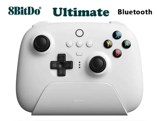 Геймпад 8BitDo Ultimate White док-станція Nintendo Windows джойстик (ID ...