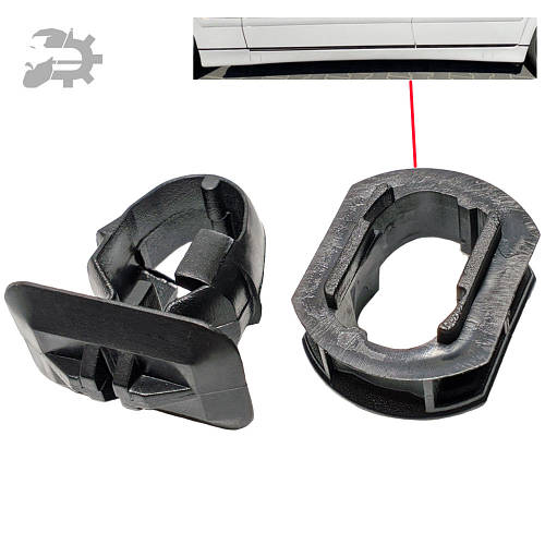 Кліпса молдинга порога W202 Mercedes A0099884278 0099884278 A0099884378 ...