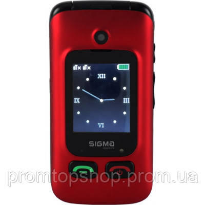 Мобильный телефон Sigma Comfort 50 Shell Duo Type-C Red Black ...