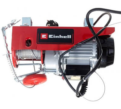 Тельфер Einhell TC-EH 500 (2255140) : 1000 Вт, 250/500 кг, Высота ...