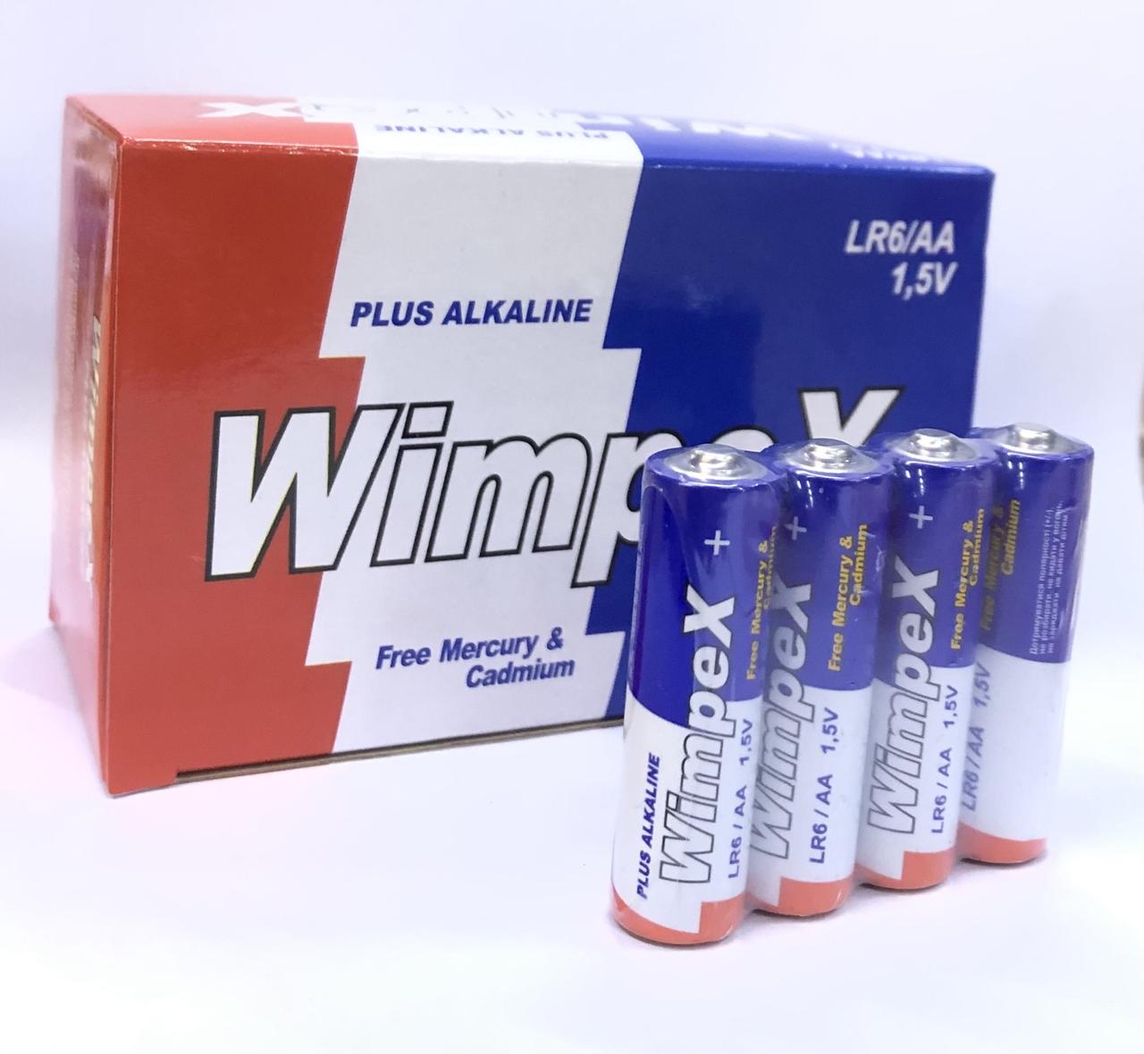 Батарейка лужна Wimpex LR06/AA (720): продаж, ціна у Києві. Батарейки від "ТехноТо4ка" - 2237675575