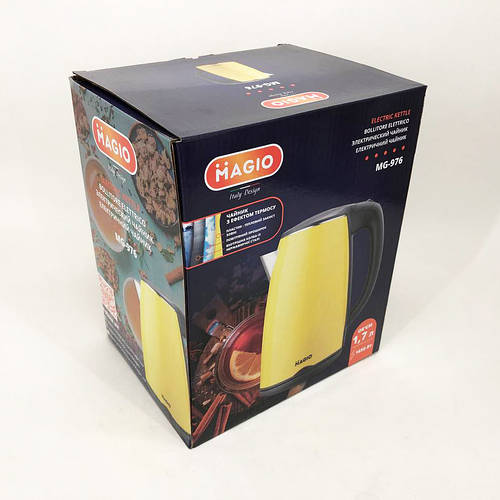 Электронный чайник MAGIO MG-976 | Тихий электрический чайник | XM-505 Маленький электрочайник ...