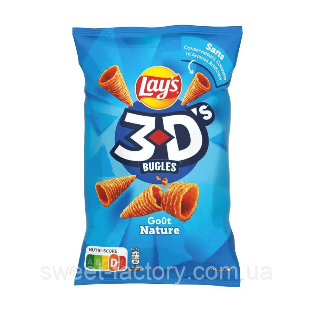 Снеки Lay's 3D Bugles Gout Nature 85g: продаж, ціна у Чернігові. Снеки від "Світ Факторі ...