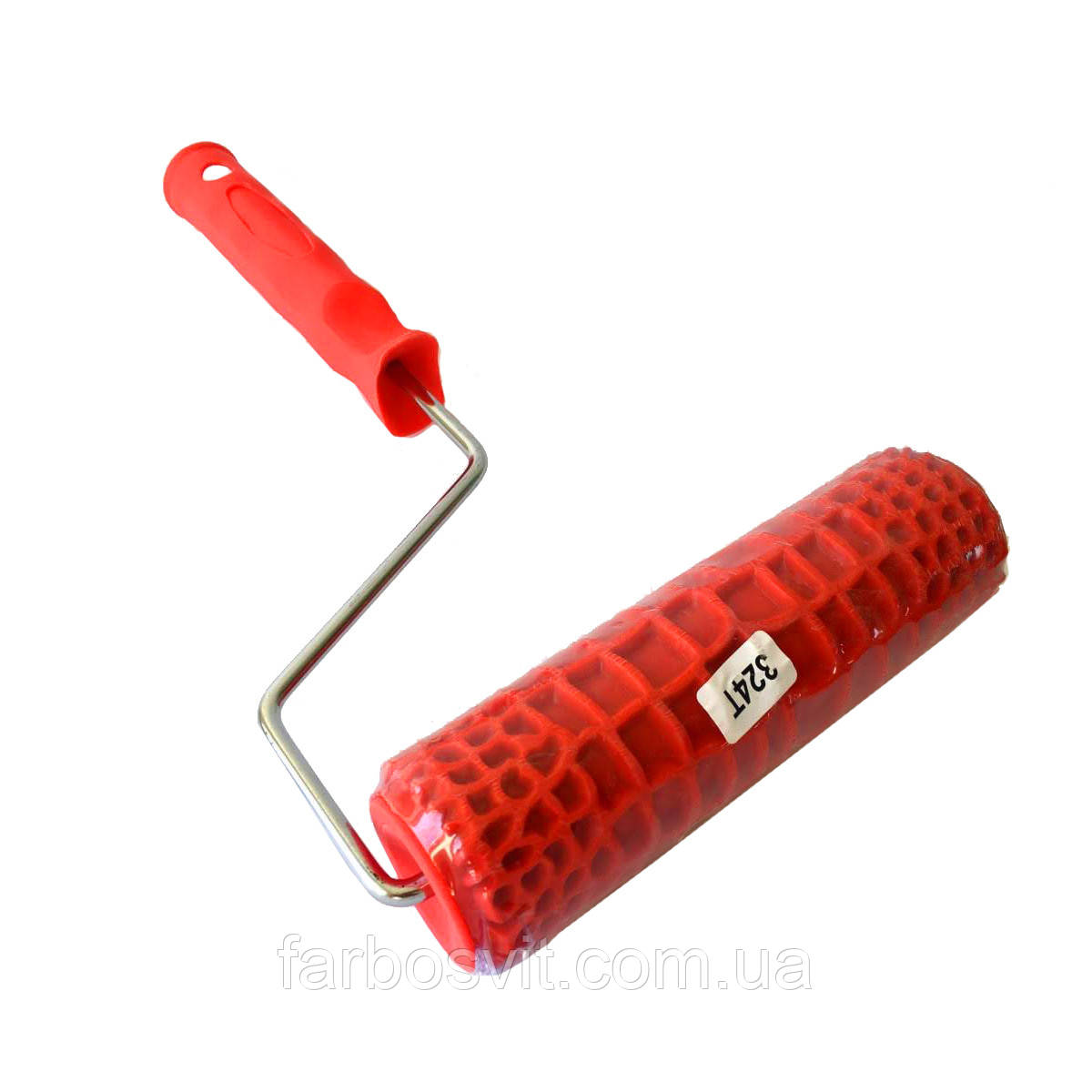 Валик фактурный рептилия MagTools 52х180 мм красный 324T (ID#2254070092 ...