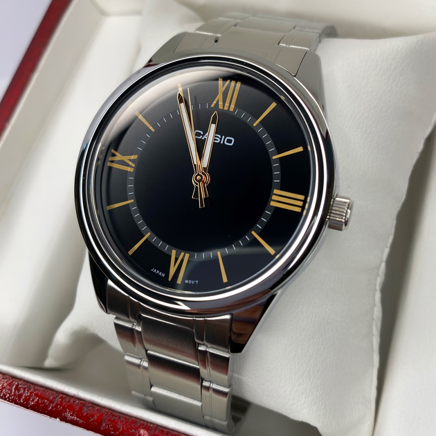 Чоловічий годинник Casio MTP-V005D-1B5 - японський оригінальний ...