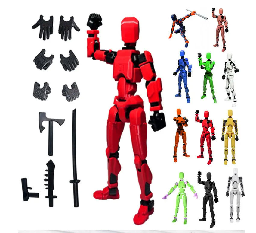 Робот Dummy 13 оригінал, всі кольори, рухлива фігурка, та набір ...