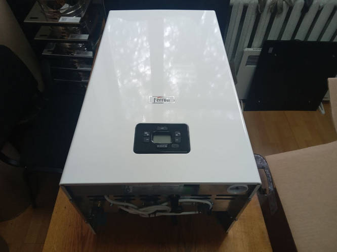 Газовый котел Ferroli DIVA D F32 настенный двухконтурный турбированный ...