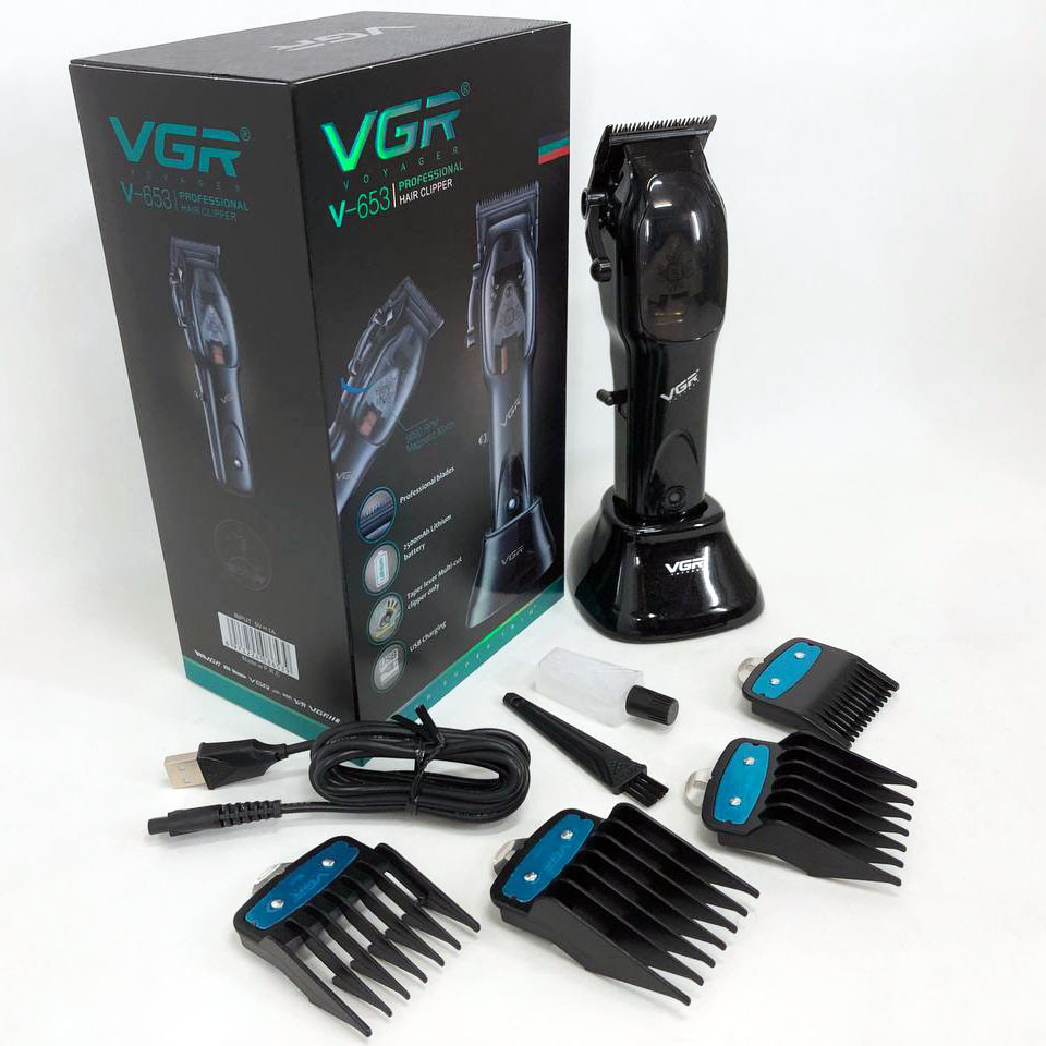 Окантовочная машинка VGR Hair Clipper V-653 Voyager, Тример для HT-735 стрижки профисиональный ...