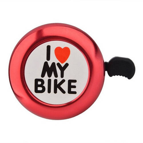 Дзвінок "I love my bike" Червоний (ID#2254905443), ціна: 61 ₴, купити на Prom.ua