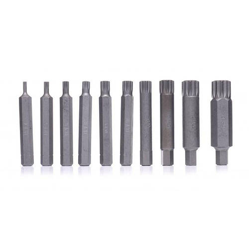 Набор бит M4-M18 SPLINE 22 эл KRAFT&DELE KD10539 shk (ID#2254932498 ...