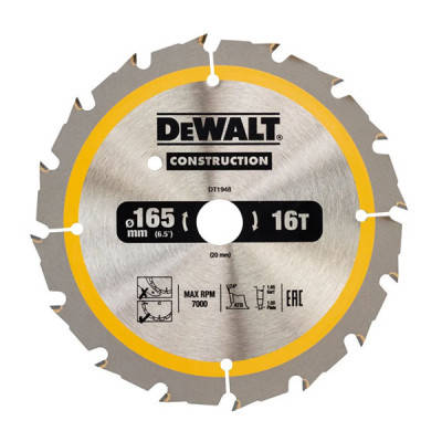 Пильный диск DeWALT 165х20мм - купить недорого, оптом на Prom.ua: цены ...