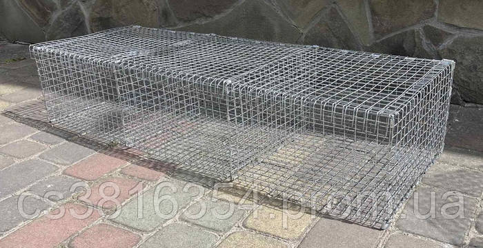 Клетка из сетки на три отсека 100 см (ID#2255546543), цена: 990 ₴, купить на Prom.ua