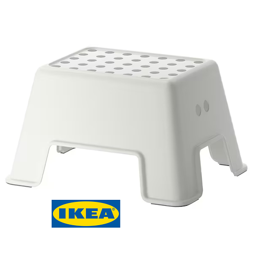 Подставка для ног IKEA BOLMEN (ИКЕА БОЛЬМЕН). 60265163. Белая, цена 378 ...