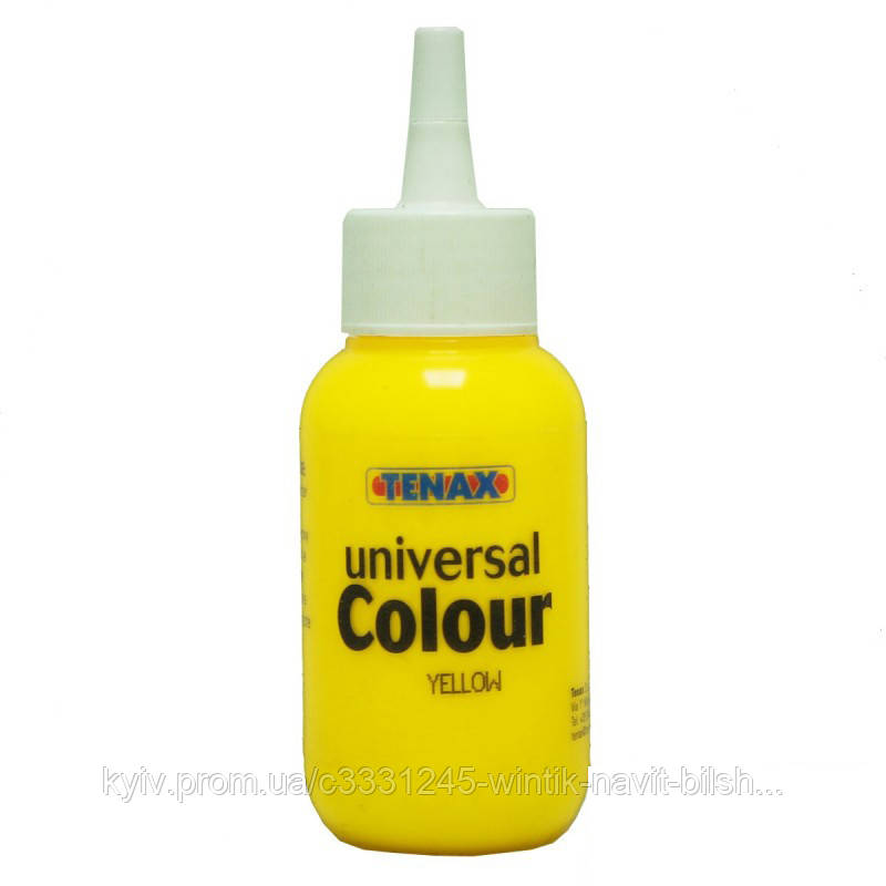 Краситель Tenax Universal Colour Yellow (желтый), 75 мл (04498) (ID ...