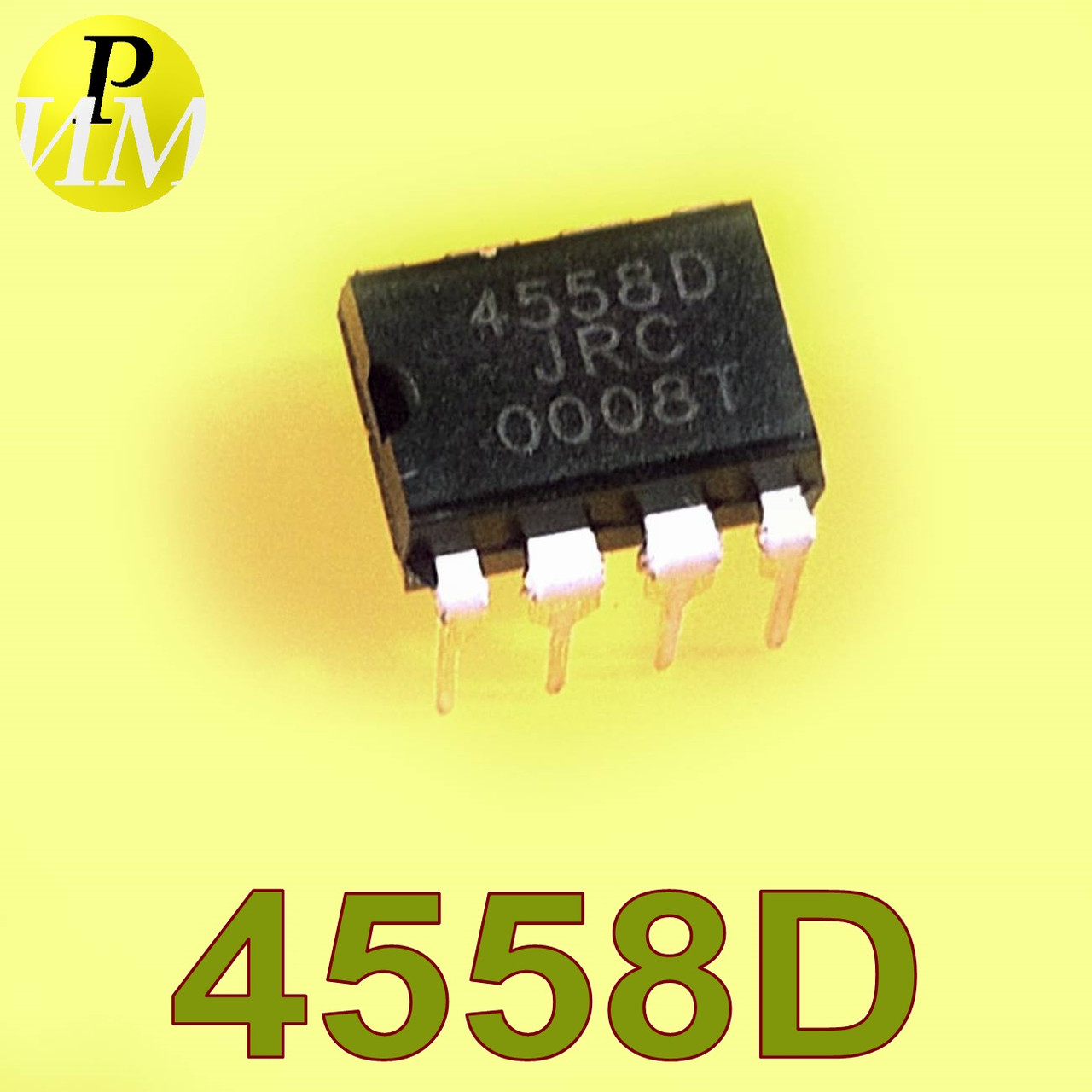 4558D DIP-8 China - микросхема двухканального операционного усилителя (ID#2256066209), цена: 5. ...