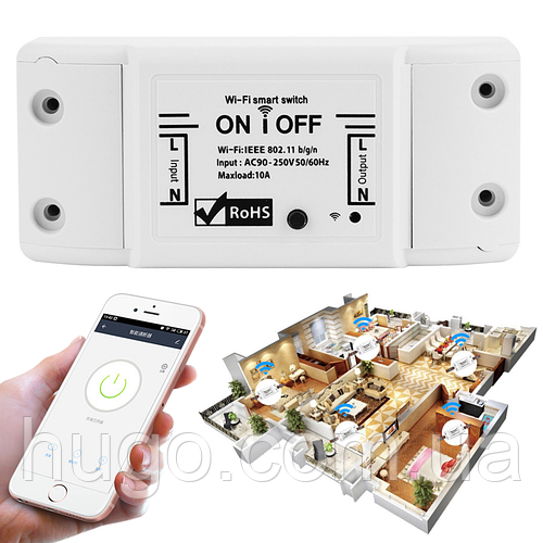 WiFi выключатель для умного дома 10А, Smart Switch Breaker ...