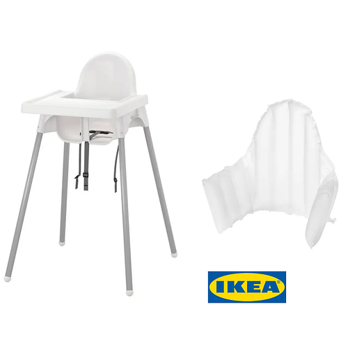 Стул для кормления IKEA ANTILOP со столешницей + поддерживающая подушка ...