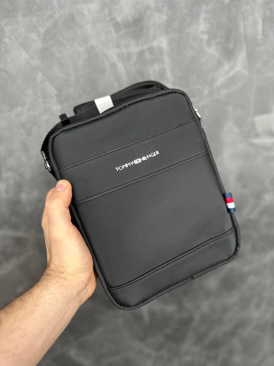 Мужская сумка через плечо Tommy Hilfiger брендовая сумка барсетка Томми ...