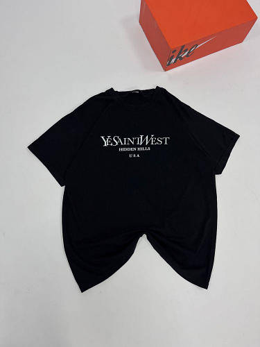 Оверсайз футболка yesaintwest merch yzy kanye west футболка реп (ID ...