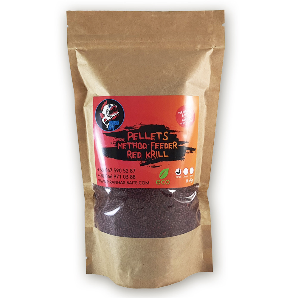 Pellets Method Feeder Red Krill 2mm 0,5kg (ID#2257552030), цена: 94.50 ...