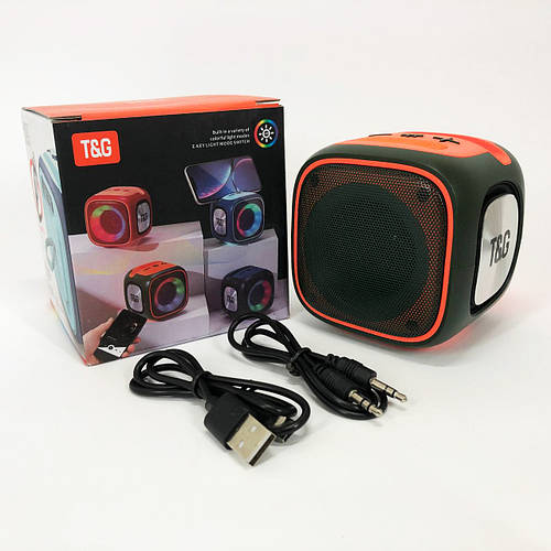 Блютуз колонка с подсветкой TG359, Беспроводная колонка, Блютуз колонка ...