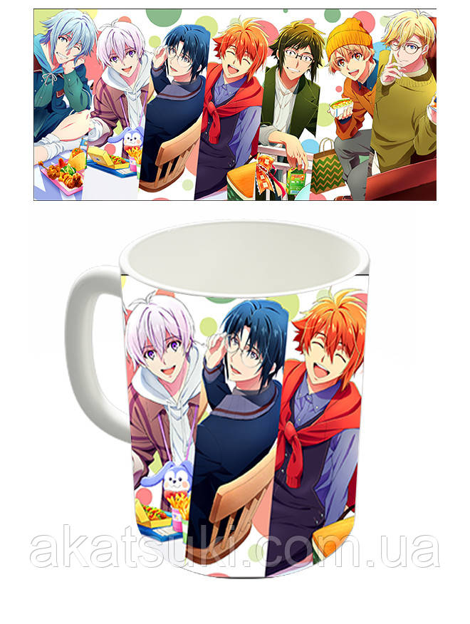 Чашка біла аніме Сімка айдолів (z0433): продаж, ціна у Харкові. Чашки і ...