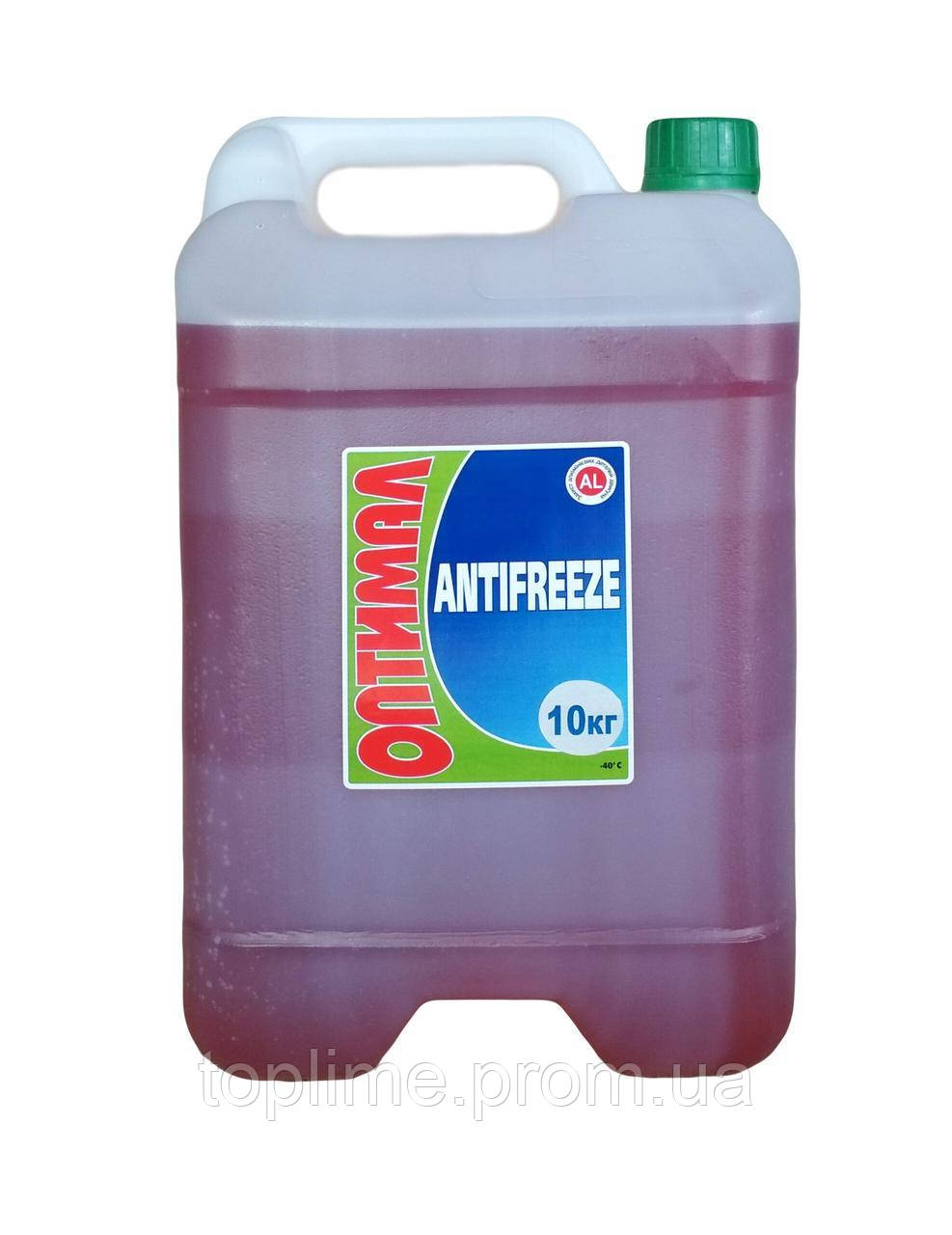 Жидкость охлаждающая Optimal Антифриз ОЖ-40 красный 10 л TM, код ...