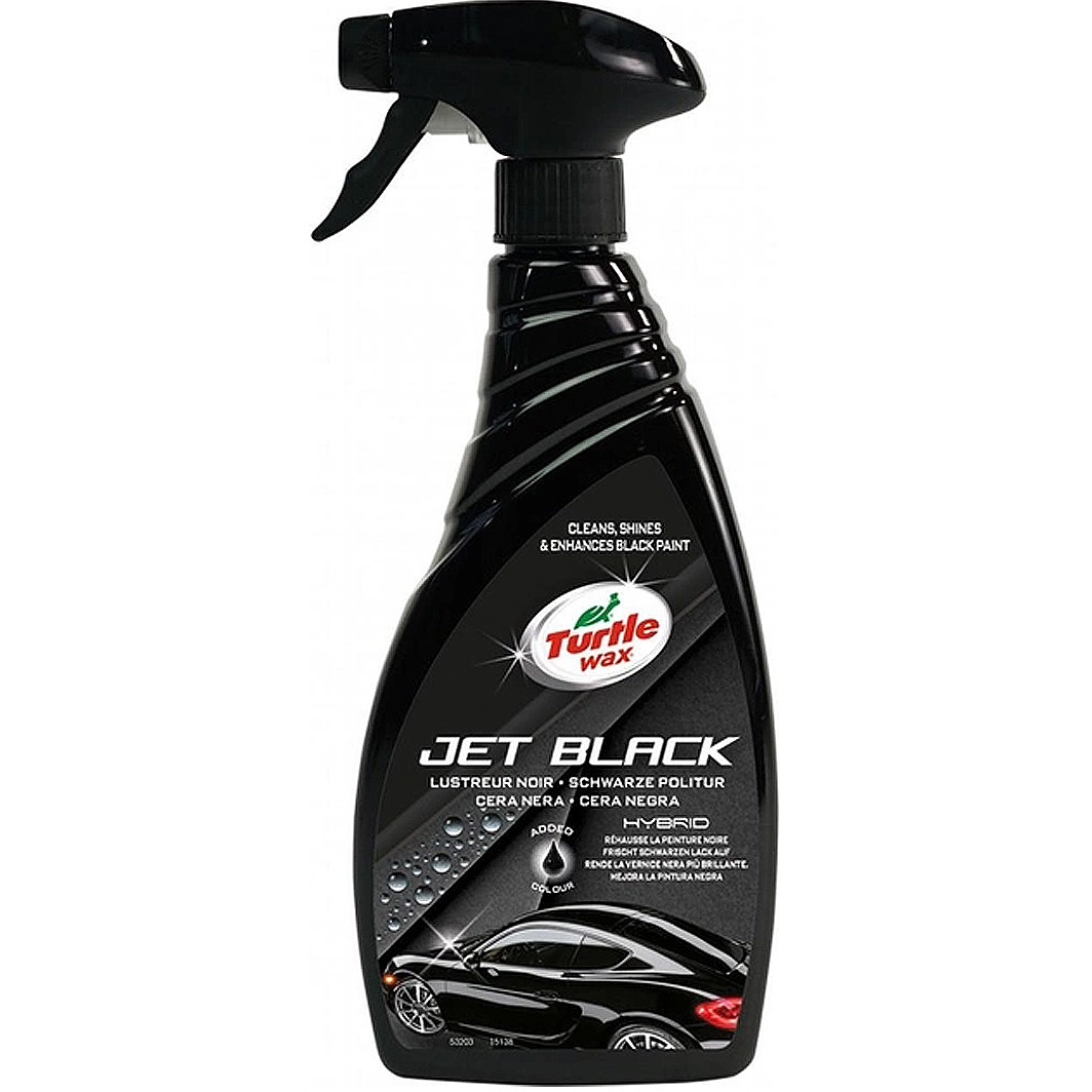 Turtle Wax Hybrid Jet Black черный, 500 мл (53203) полироль для кузова ...