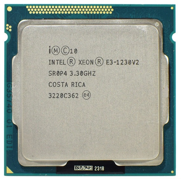 Процесор Intel Xeon E3-1230 V2 3.3-3.7 GHz, LGA1155 69W (Core I7-3770 ...