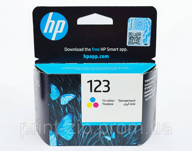 Картридж HP 123 Color, Deskjet 2130 / F6V16AE (ID#2259391128), ціна ...