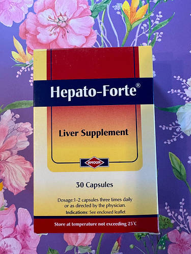 БАД Hepato-Forte Гепато-форт комплекс вітамінів для печінки з Єгипту ...